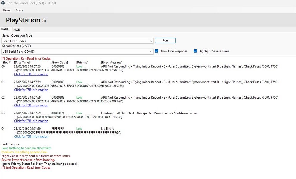 PlayStation 5 Fault Finding Using UART - Repair Wiki