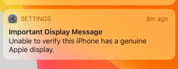 IPhone Unknown Part Message Causes - Repair Wiki