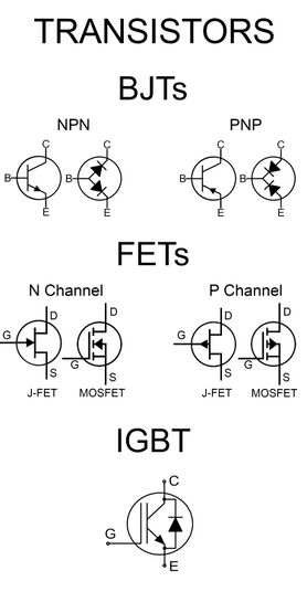 Transistors - Repair Basics - Repair Wiki